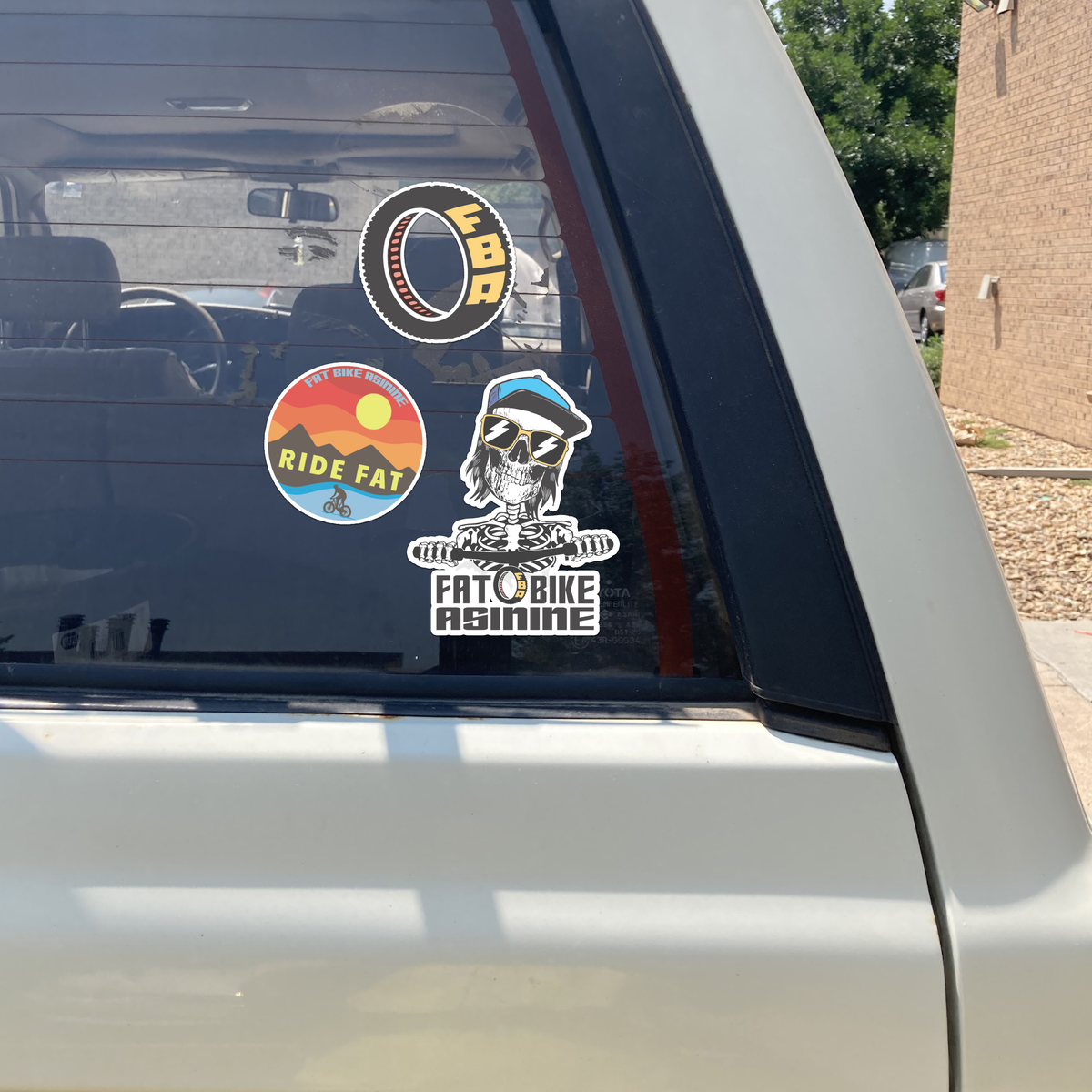 Shop Fat Bike Stickers at Fat Bike Asinine